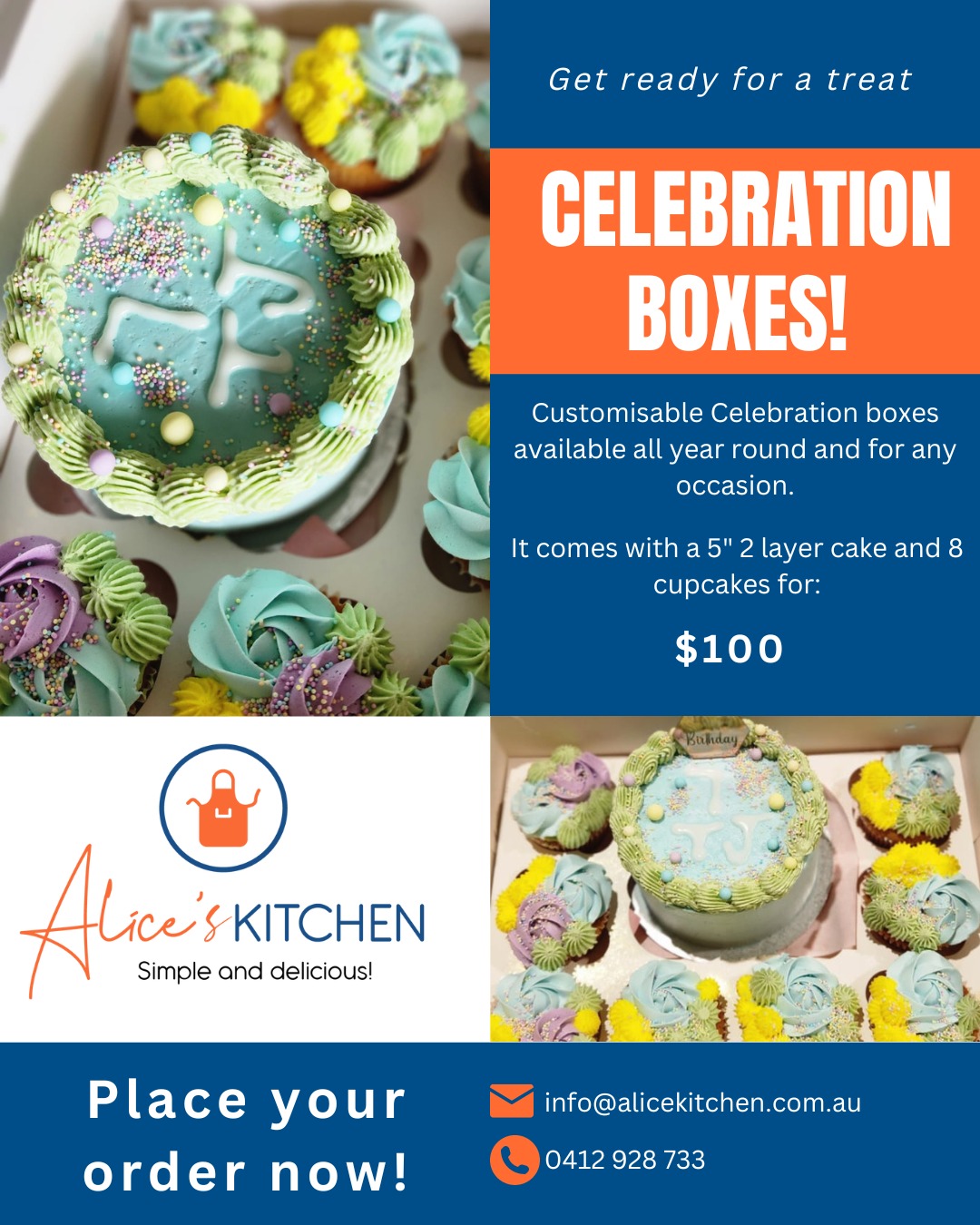 Celebration boxes – Alice’s Kitchen